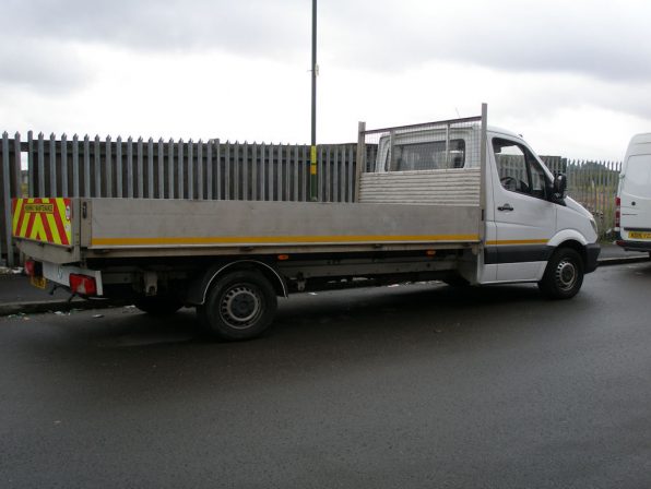 Long wheel base dropside van hire Birmingham - Elmport Van Rentals